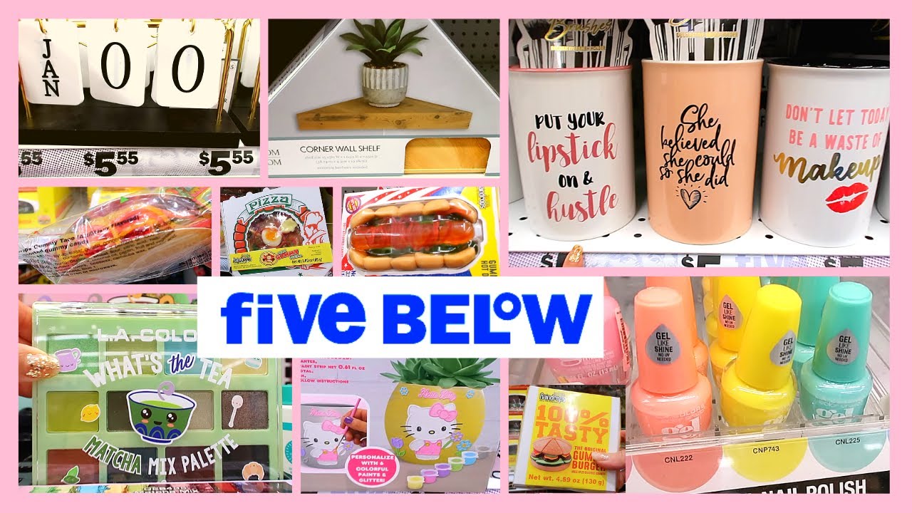 *FIVE BELOW NEW FINDS *AFFORDABLE HOME DECOR *SHOP WITHME QUE HAY DE ...