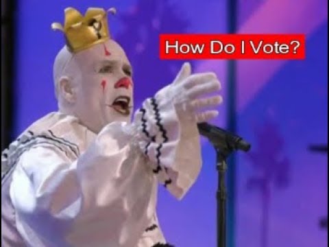 Puddles Pity Party- FAQs- How do I vote on America's Got Talent? - YouTube