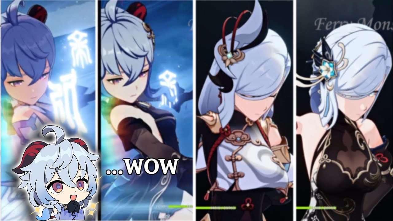 WORTH IT? New Ganyu and Shenhe Skin Quick Review - Genshin Impact - YouTube