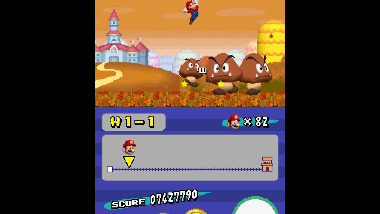 Newer DS Custom Enemy - NSMBW-like Giant Goomba - YouTube