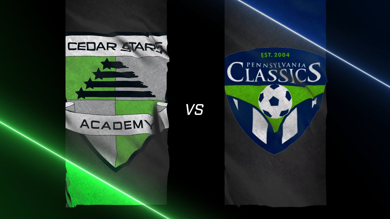 Cedar Stars Academy Monmouth (2) vs PA Classics (1) - U15 MLS Next - 11 ...