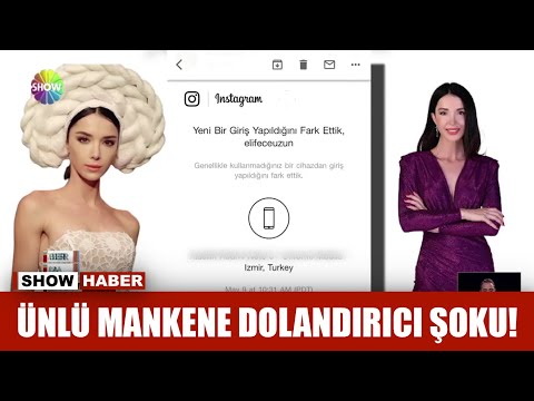 Ünlü manken dolandırıldı!