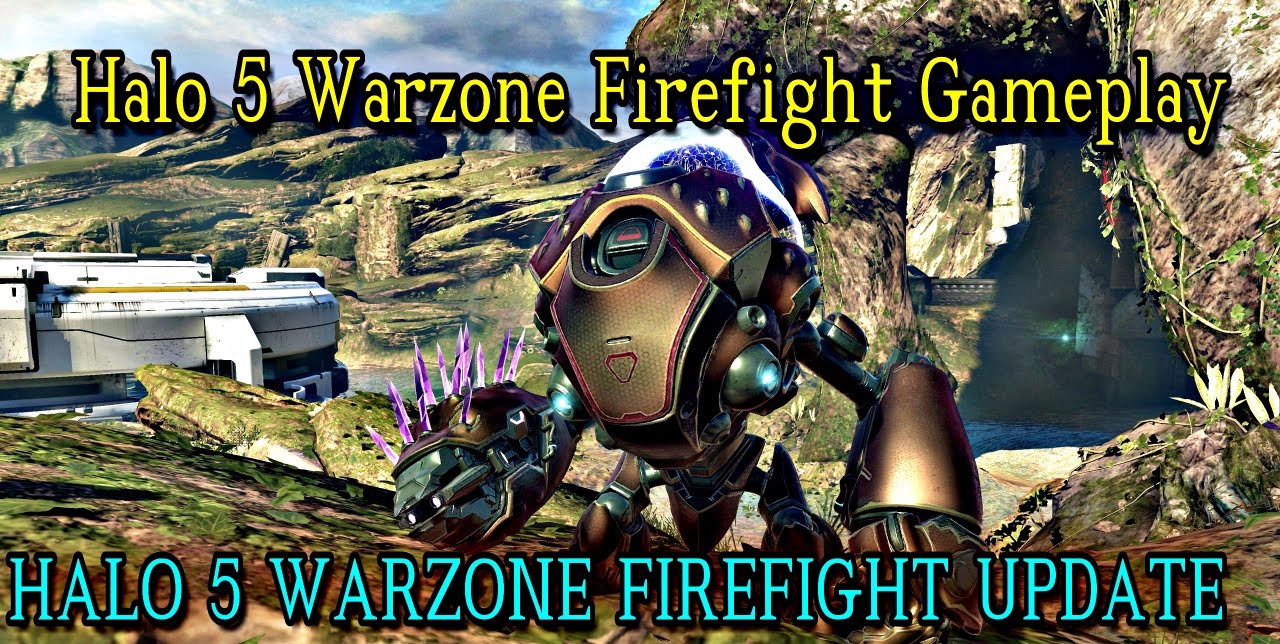 Warzone Firefight Gameplay - GRUNT MECH BOSS - (Halo 5 WARZONE ...