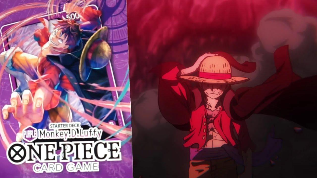 ST18, Luffy! - One Piece TCG Starter Deck Showcase - YouTube