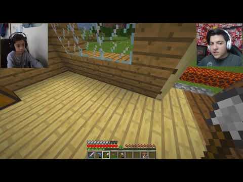 AMAÇSIZ ELMAS SET ! Kardeşimle Minecraft Survival 7