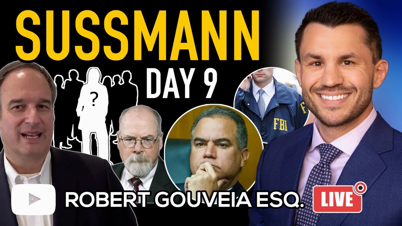 Sussmann Trial Day 9: Defense Rests, Jury Charged - YouTube