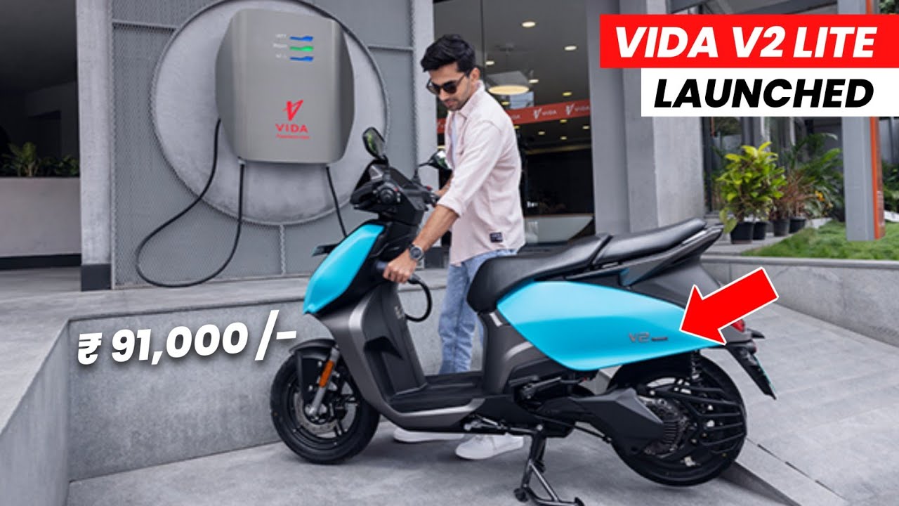 Hero Vida V2 New Model Electric Scooter Launched 💥| Rs. 91,000 Only ...
