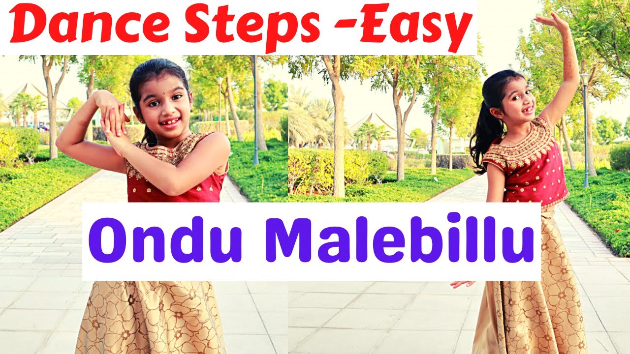 Ondu Malebillu | Kannada Dance cover | Darshan | Easy Dance steps ...