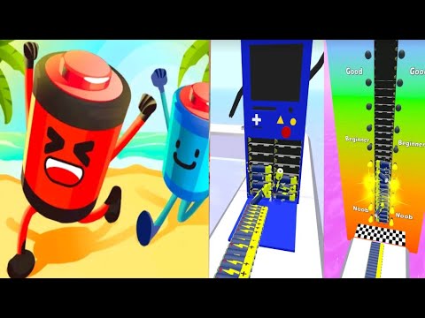 Battery Run Game Run Game Battery 🔋 Game - YouTube