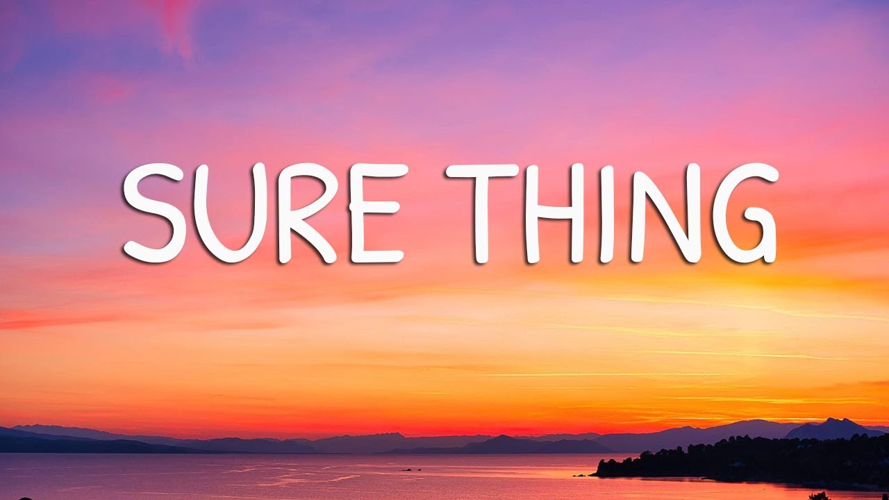 Miguel - Sure Thing (Lyrics) - YouTube