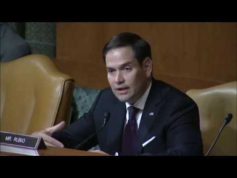 Rubio questions Labor Secretary Acosta about future of the workforce and paid leave
