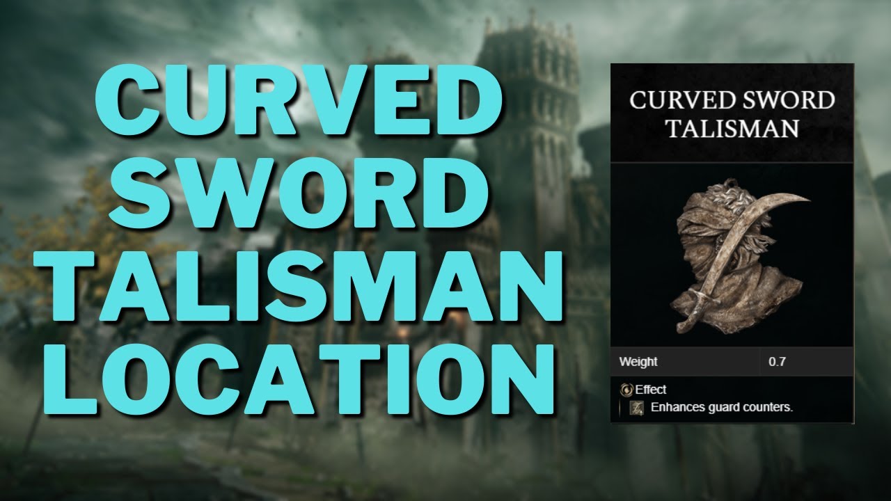 Elden Ring: Curved Sword Talisman Location Guide - YouTube
