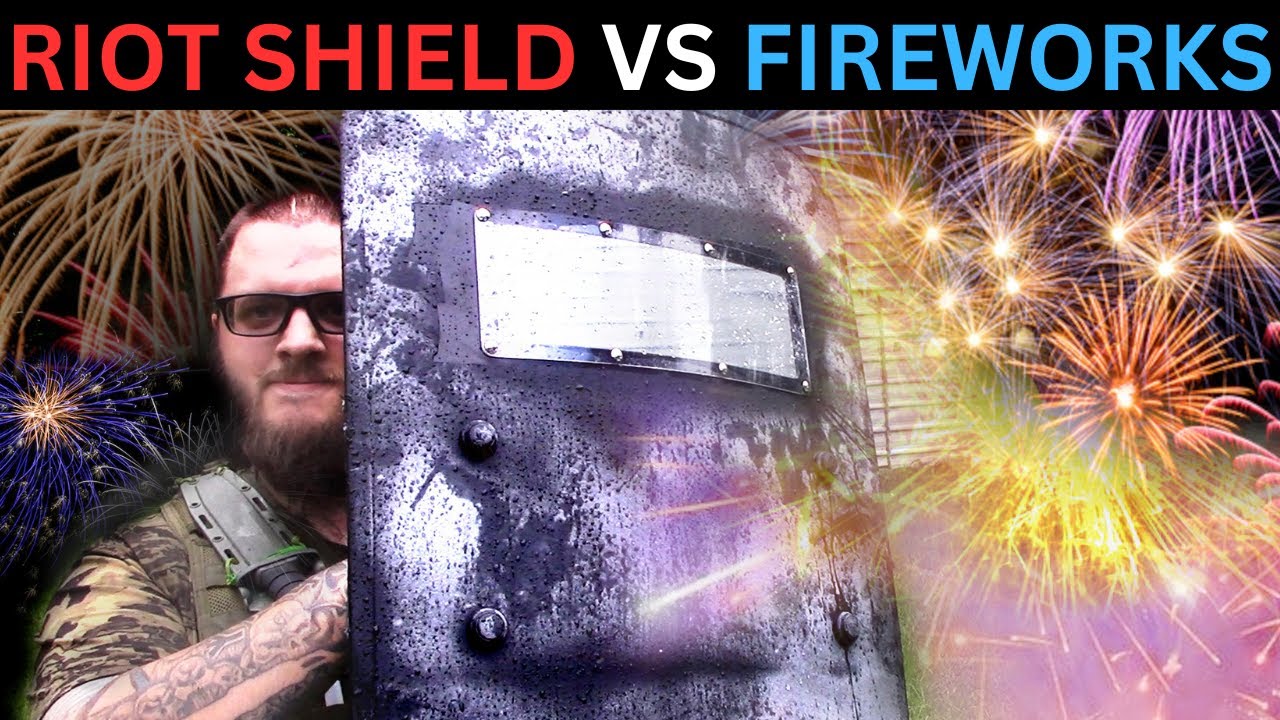 🟩RIOT SHIELD VS FIREWORKS! - YouTube
