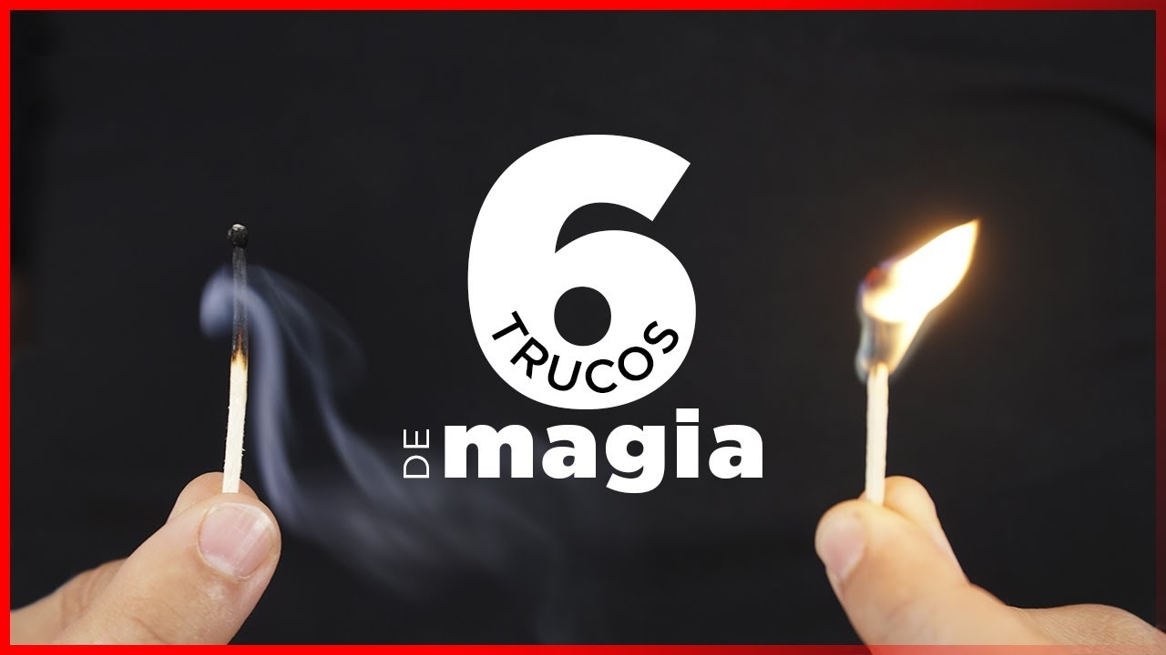Aprende estos 6 TRUCOS de Magia y SORPRENDRÁS a cualquiera - YouTube
