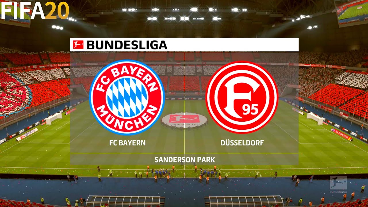 FIFA 20 | Bayern Munchen vs Fortuna Dusseldorf - Bundesliga - Full ...