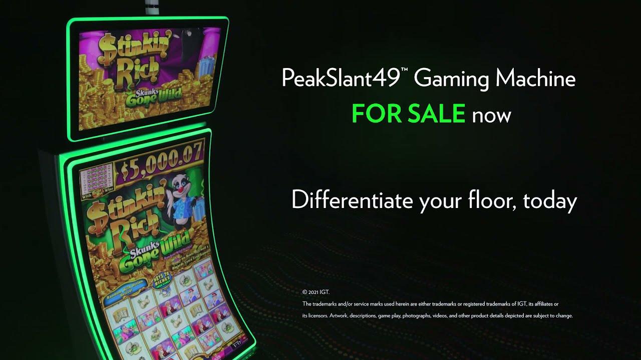 PeakSlant49™ Gaming Machine - YouTube