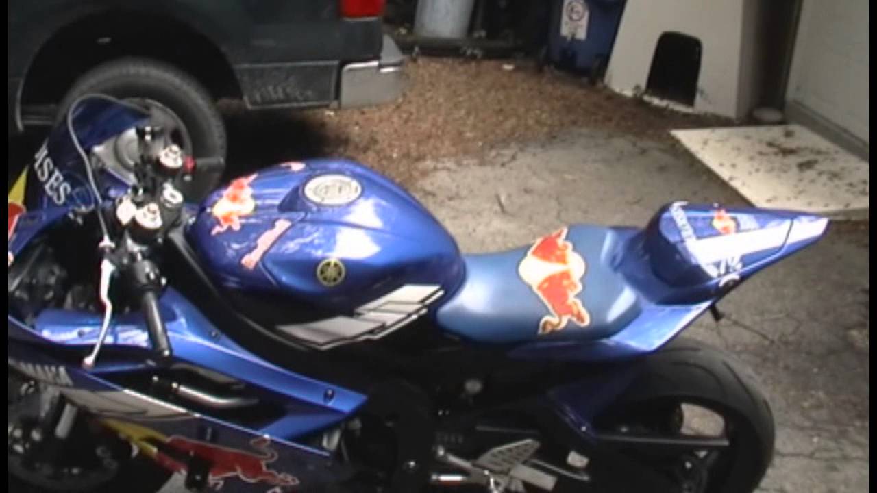 06 yamaha redbull r6 - YouTube