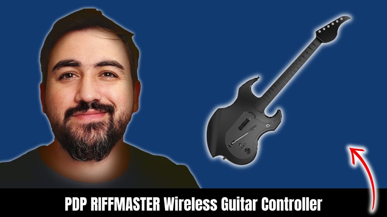 PDP RIFFMASTER Wireless Guitar Controller – Ultimate Performance for ...