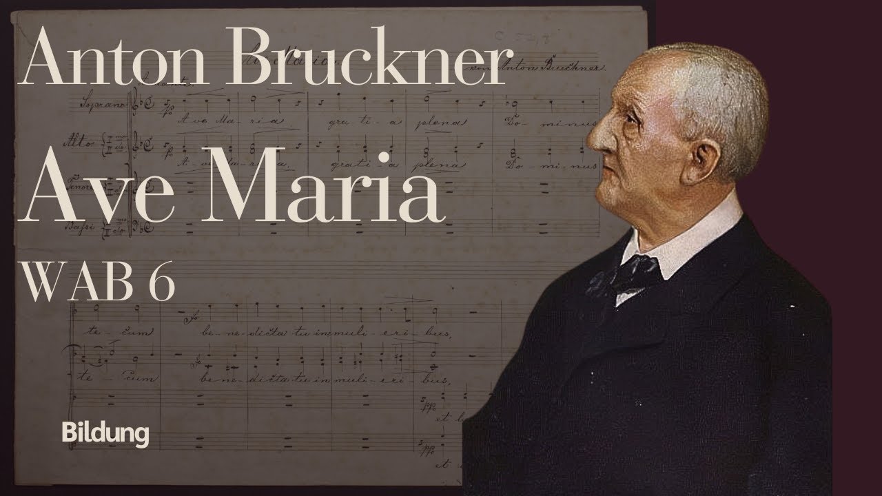 Anton Bruckner - Ave Maria, WAB 6 (Original Score) | Tenebrae - YouTube