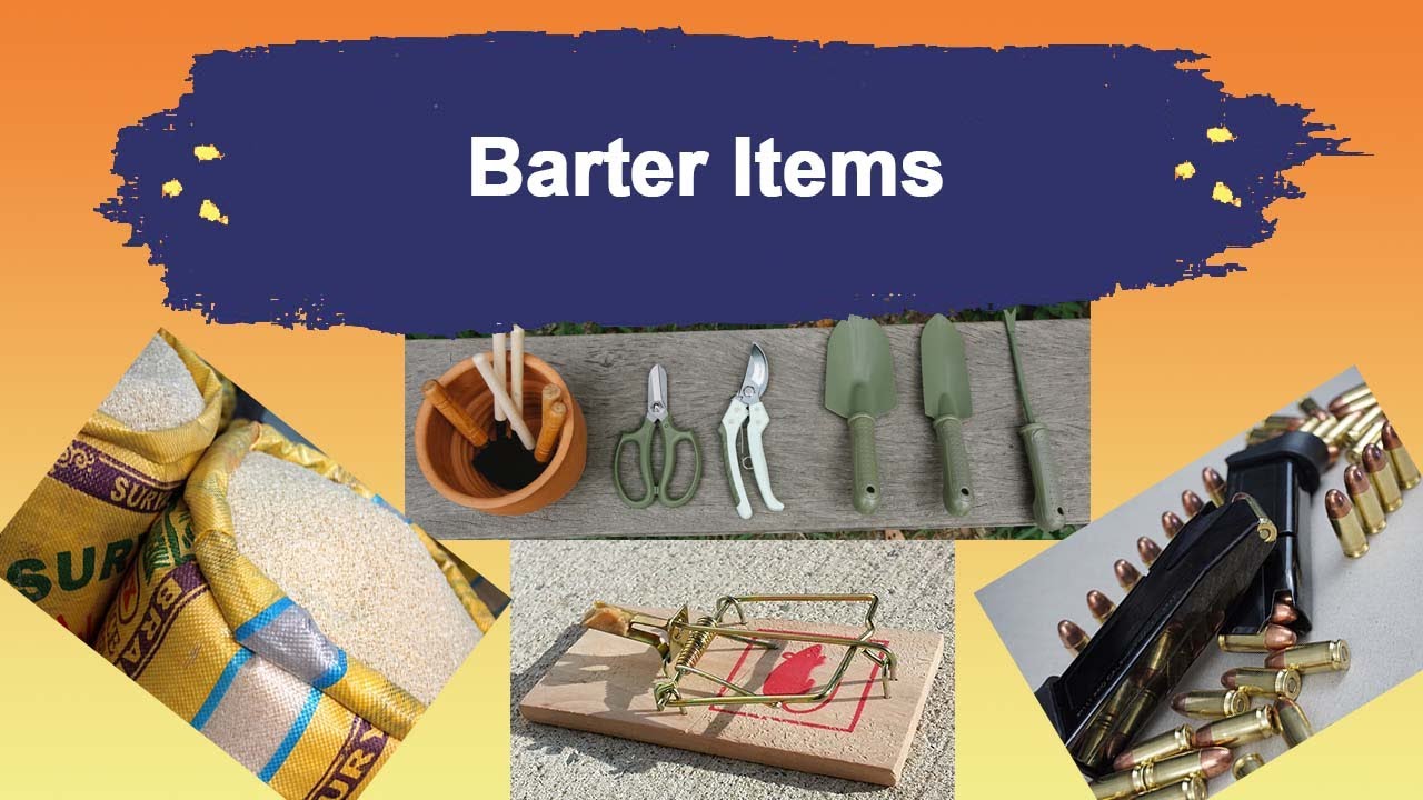 List of Barter Items - Barter Ideas from Venezuela - YouTube