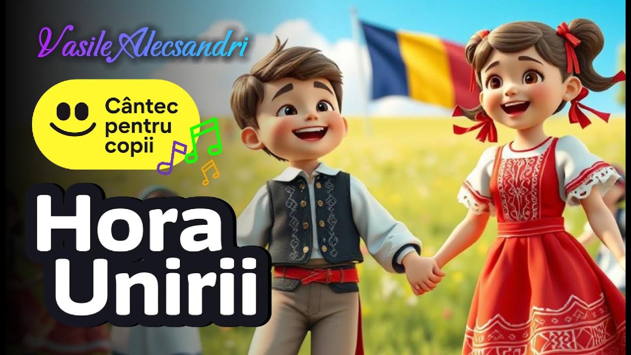 „Hora Unirii” - Cântec patriotic pentru Copii | Mica și Marea Unire 🌟🎥 ...