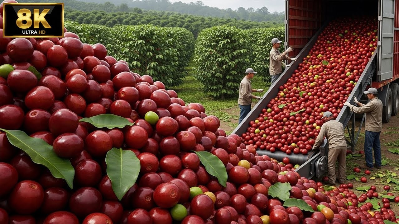 Inside a Modern Coffee Factory: From Farm to Perfect Cup in a Modern ...