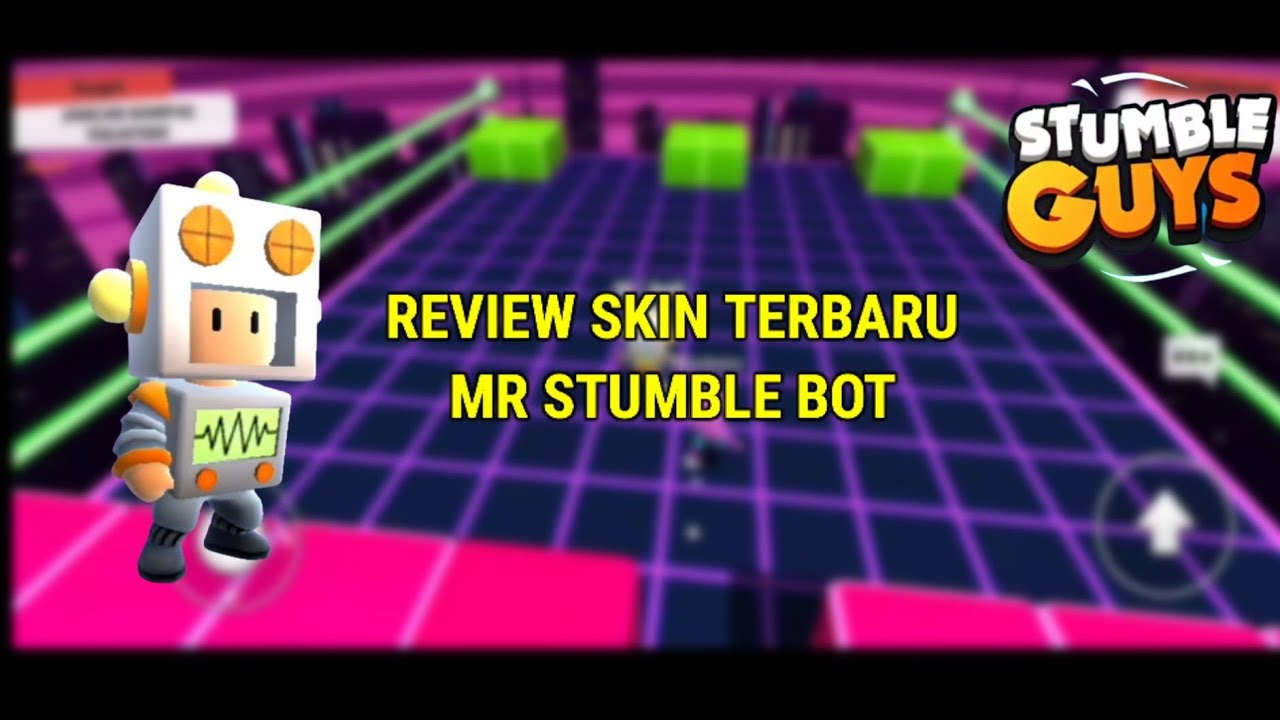 REVIEW SKIN TERBARU MR STUMBLE BOT - STUMBLE GUYS - YouTube