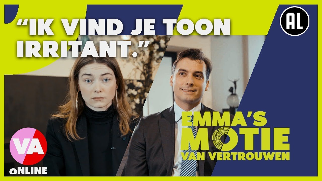 Emma's Motie van Vertrouwen #2 met Thierry Baudet | De Vooravond - YouTube