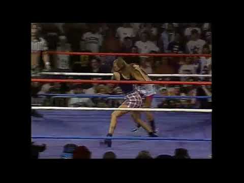 ECW Beulah McGillicutty vs Francine - Catfight (Clips)