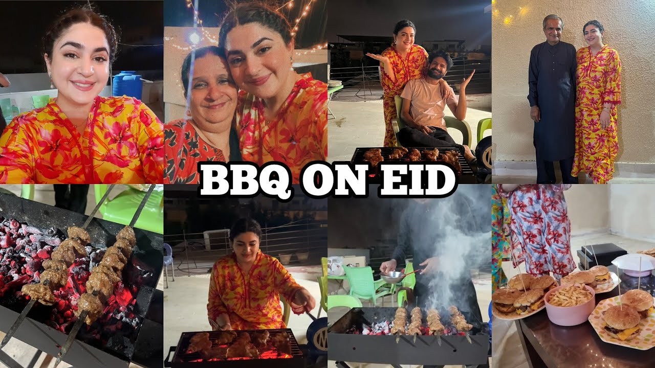 EID-UL-AZHA - We Had A BBQ Party | GlossipsVlogs - YouTube