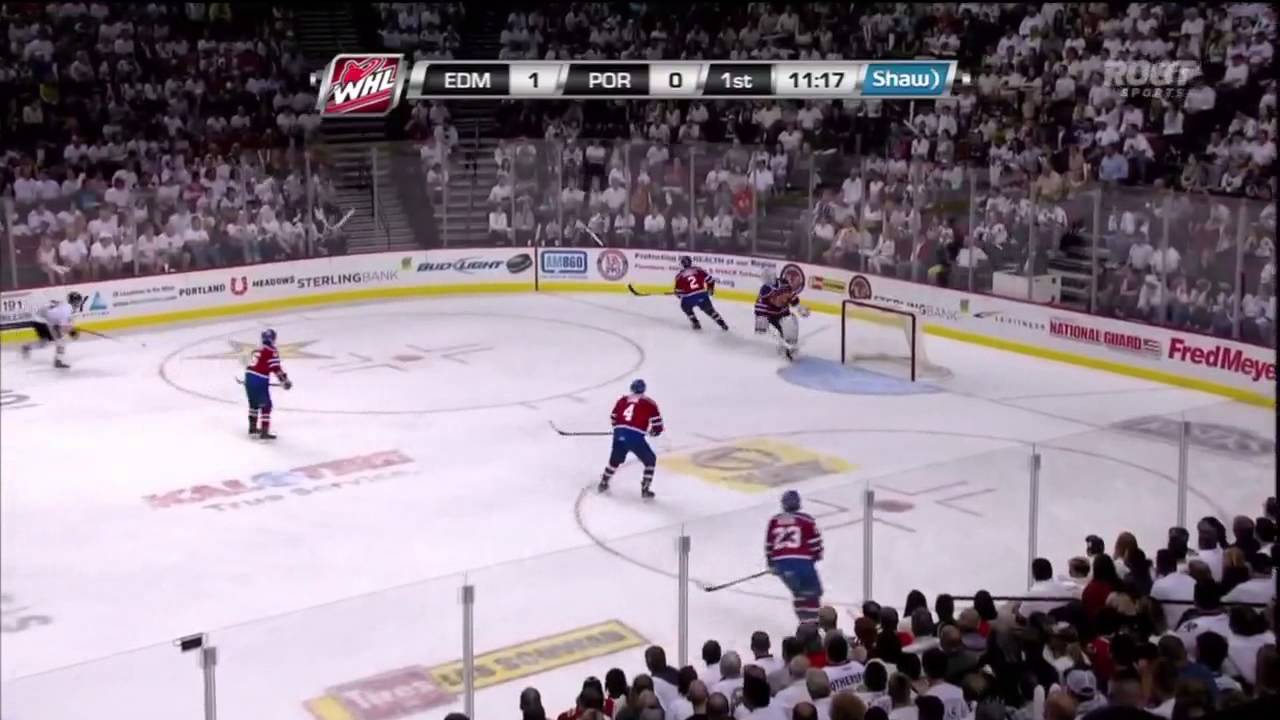 Edmonton VS Portland Game 1 : 5-3-2013 Period 1 - YouTube