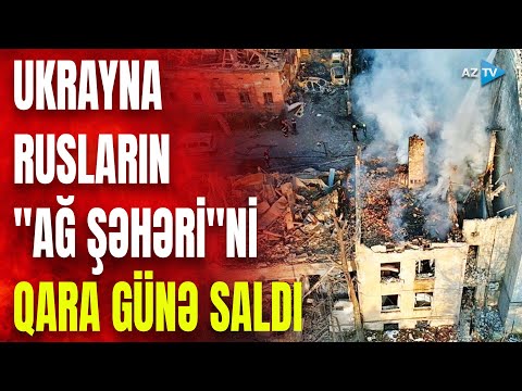 Ukrayna ordusu Rusiyanın bu vilayətini YENƏ VURDU: şəhərə ciddi ziyan dəydi