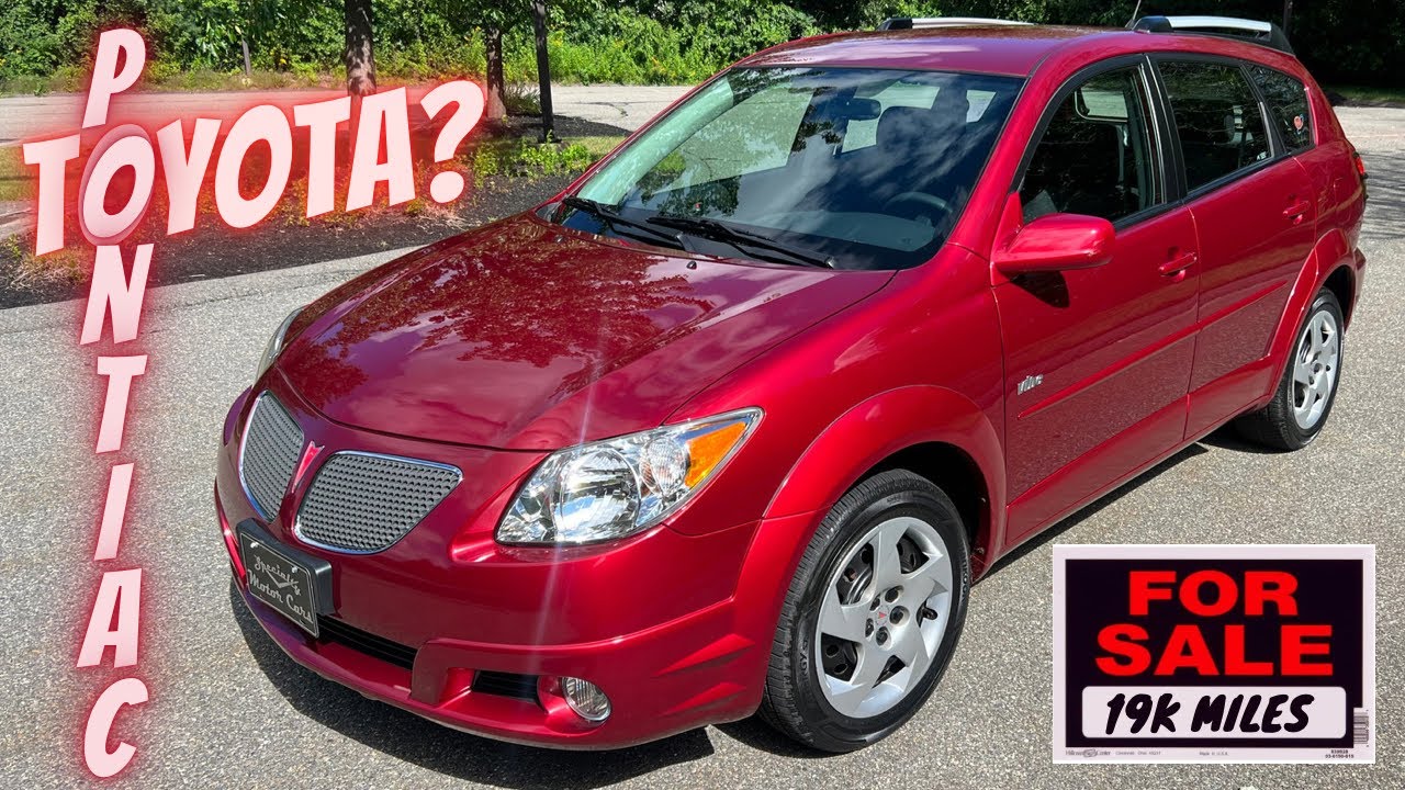 19k Mile Toyota Vibe? Pontiac Matrix? TIME CAPSULE! For Sale Specialty ...