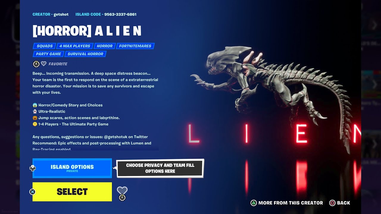 Alien Horror Map Code Fortnite! (All Key Card, Eggs Sec & More ...