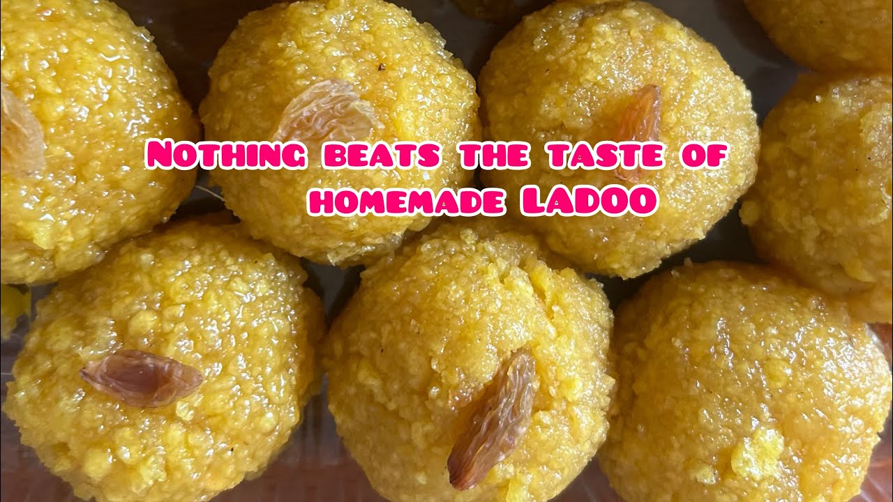 Perfect Ladoo and perfect treat for any occasion🎉🎊🥳 - YouTube