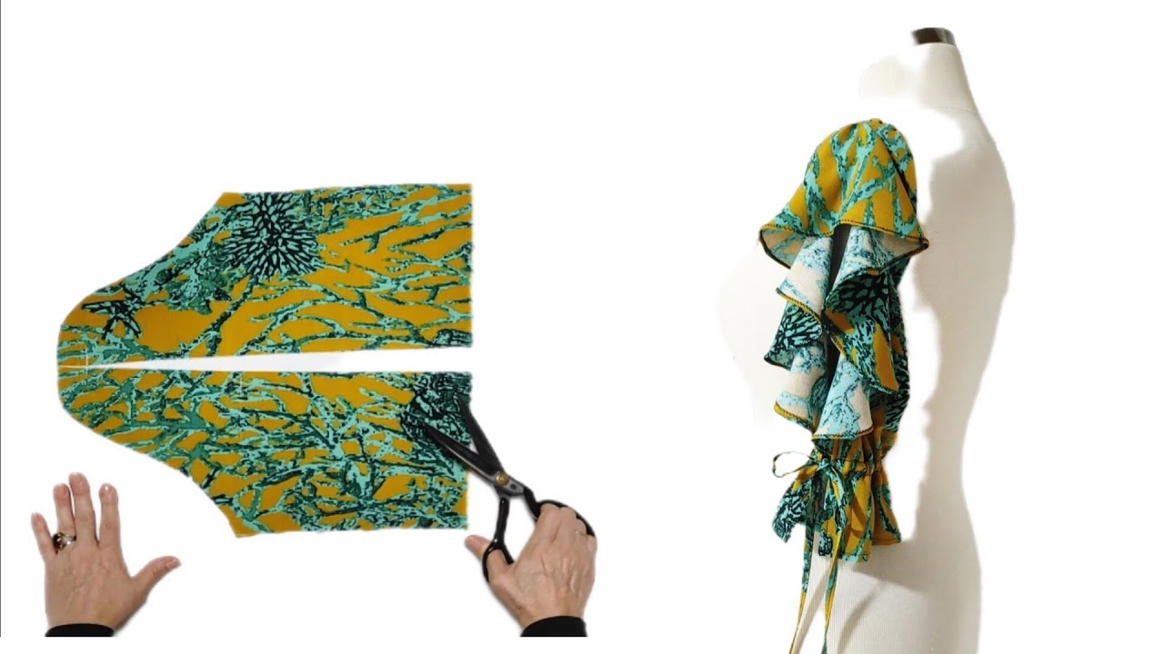 You Didn't Know This Sleeve Design Was So Easy / Unique Technique in ...