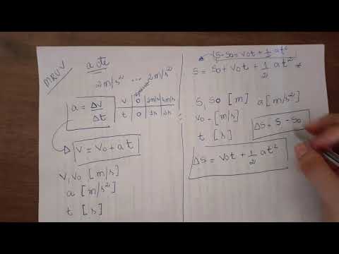 Movimento uniformemente variado (MRUV) - Como uso as fórmulas? - YouTube