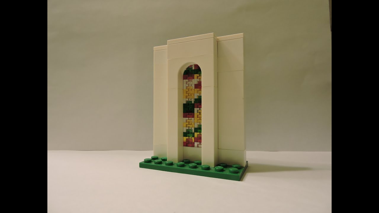 How To Make A Lego Stained Galss Window - YouTube