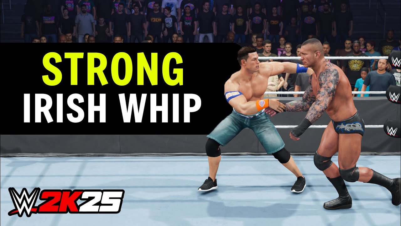 How to Do a Strong Irish Whip in WWE 2K25 (Xbox, PlayStation, PC) - YouTube