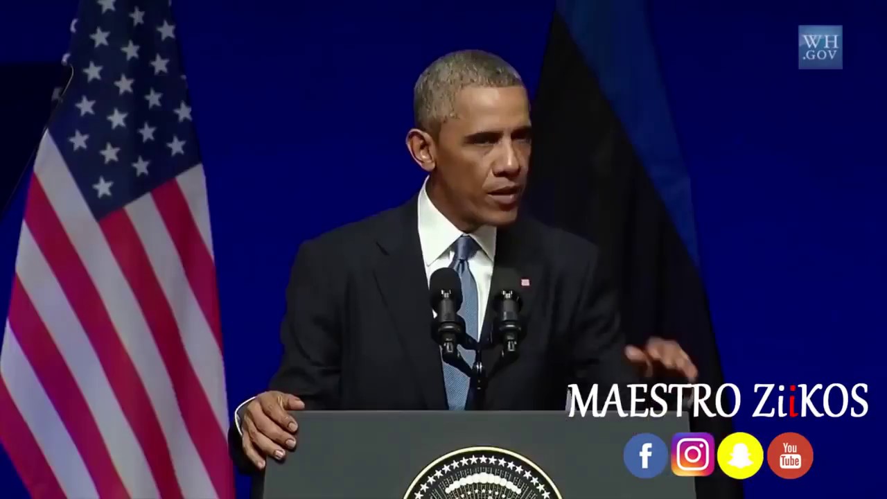 Barack Obama canta el Rap God de Eminem 😱 - YouTube