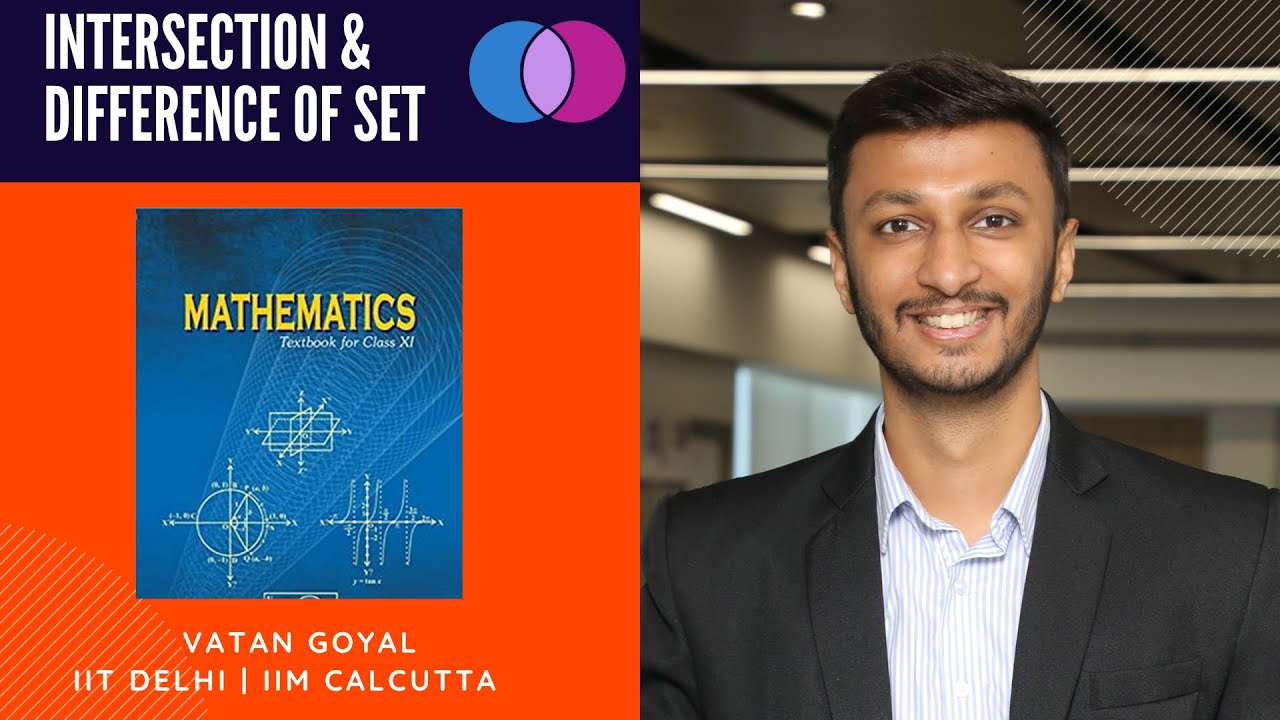 Sets - Lecture 7 - Intersection of Set | Difference of Set | Examples ...