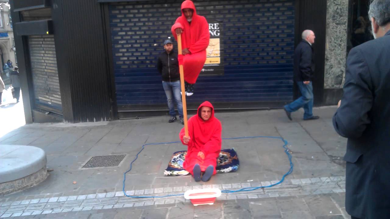 Levitating Monks in Bradford City Center 30/09/15 - YouTube