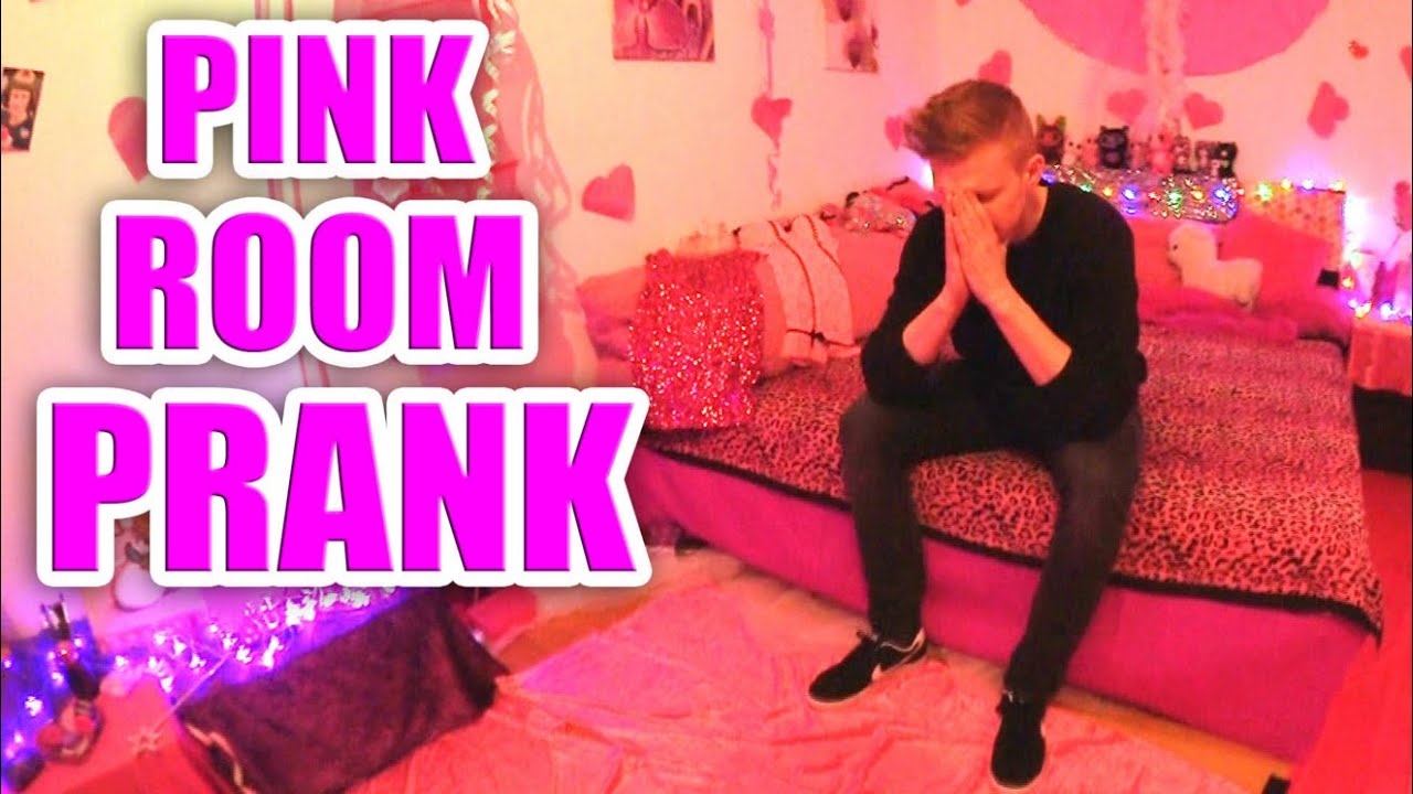 PINK ROOM PRANK | Cheng - YouTube