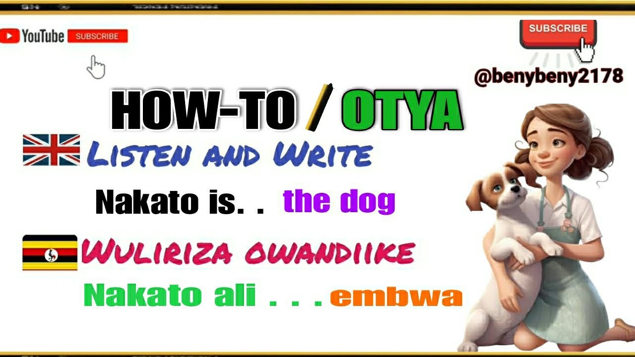 Learn how to🌺👀 write&listen - YouTube