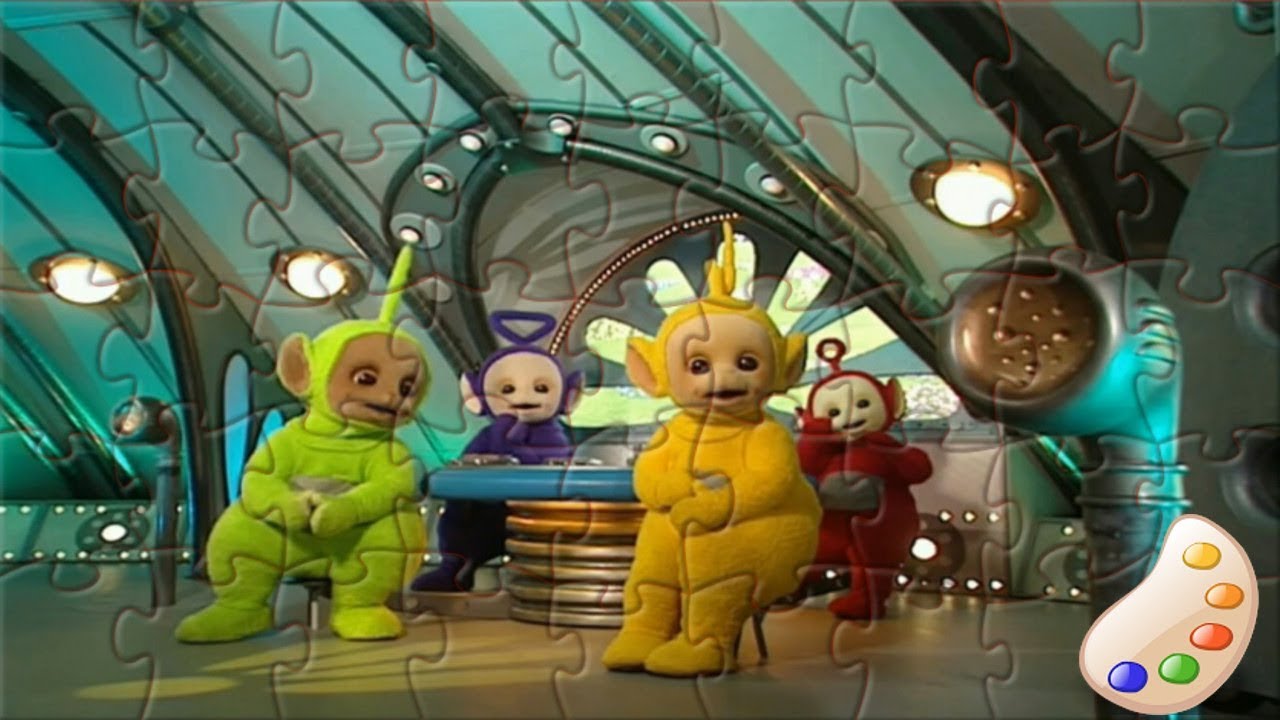 Teletubbies, Tinkie Winkie, Dipsy, La La, Po Fun Kids Puzzle Activity ...