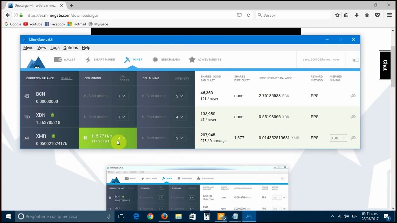 Minergate minar bitcoin