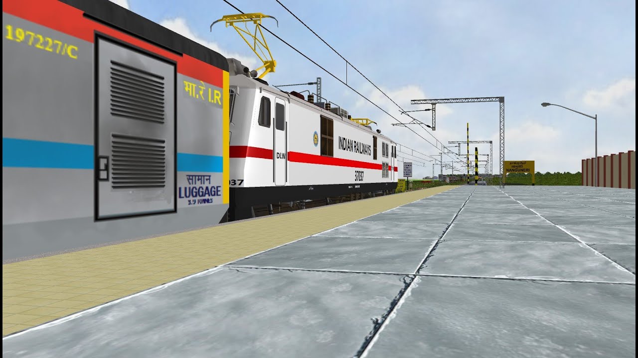 II LIVE : PART II - 16340 NCJ CSMT Express II MSTS Indian Railways II ...