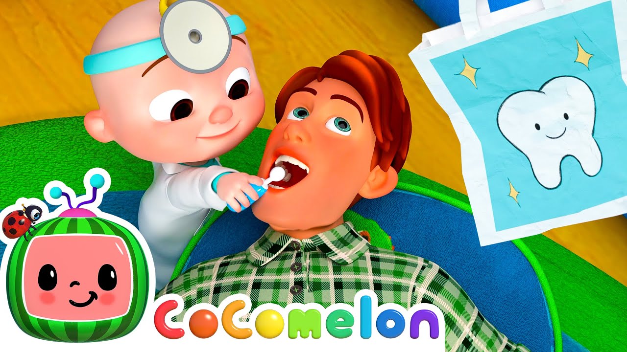 JJ The Play Pretend Dentist | CoComelon Nursery Rhymes - YouTube