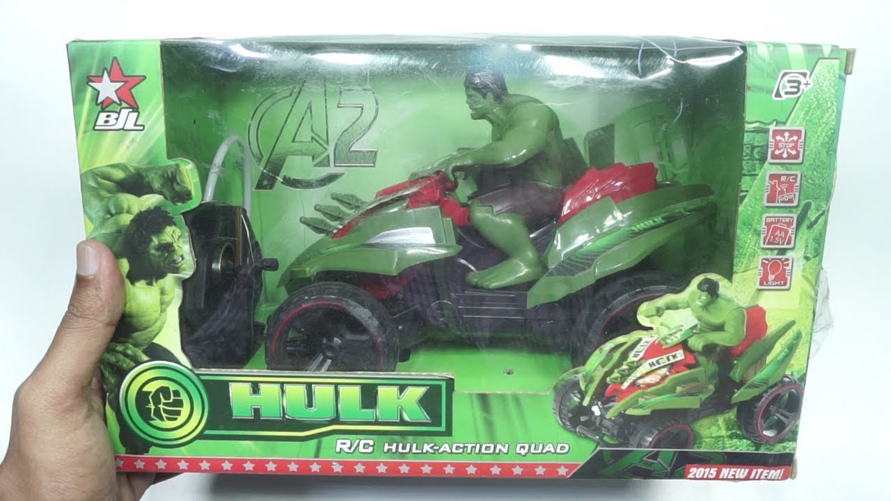 R/C Marvel Avenger Hulk Quad with 360 Degree Rotater - YouTube