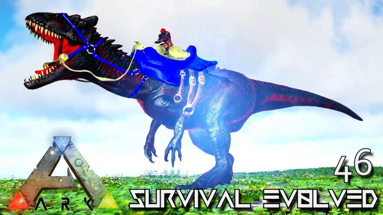 ARK: SURVIVAL EVOLVED - CELESTIAL ALLOSAURUS BEAST !!! | PRIMAL FEAR ...